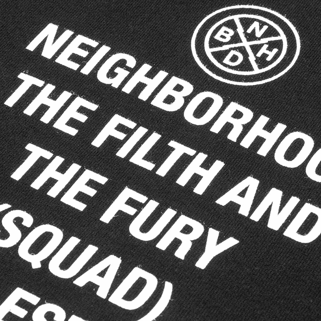 Tight L/S C-Hooded - Black – Feature