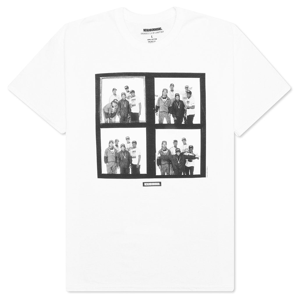 Neighborhood x N.W.A. NWA Proof Sheet C-Tee - White – Feature