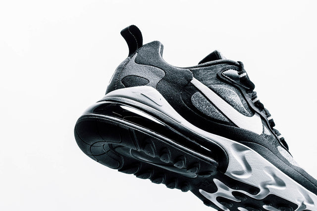 Air Max 270 React - Black/Vast Grey/Off Noir – Feature