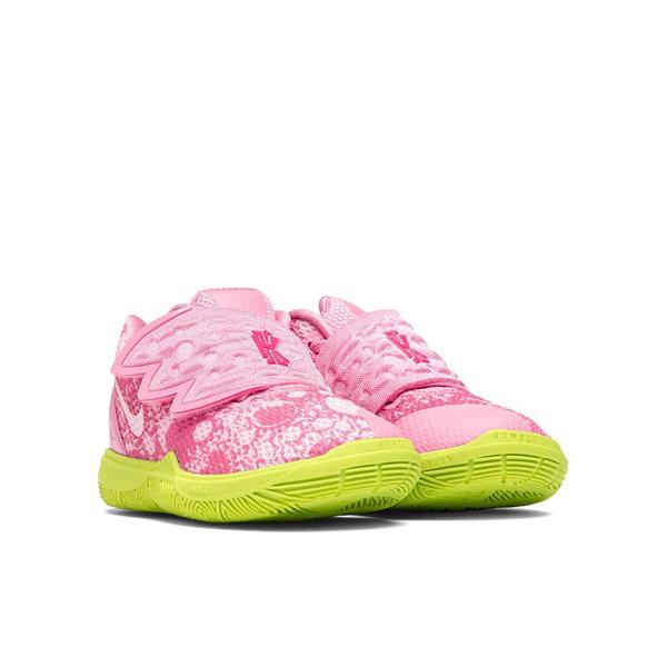 Kyrie 5 TD 'Patrick Star' - Lotus Pink/University Red – Feature