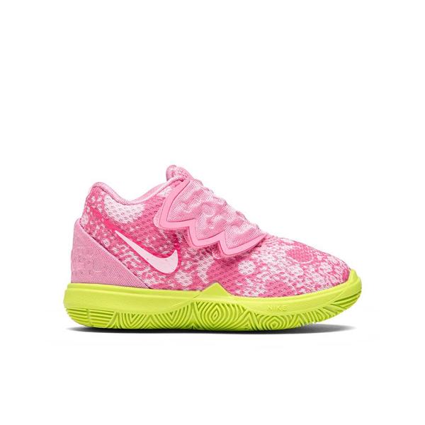 Kyrie 5 TD 'Patrick Star' - Lotus Pink/University Red – Feature