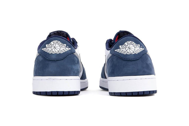 SB Air 1 Low - Midnight Navy/Metallic Silver – Feature