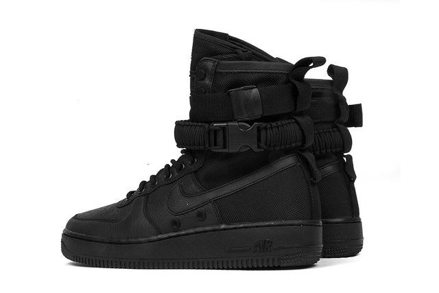 SF Air Force 1 'Triple Black' - Black/Black – Feature