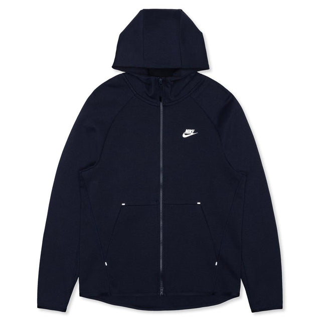 Sportswear Tech Fleece Full-Zip Hoodie - Obsidian/White – Feature