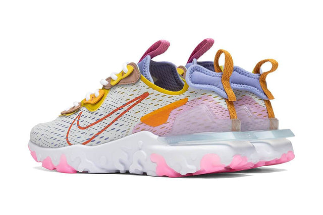 Women's React Vision - Pure Platinum/Rust Factor/Light Thistle – Feature