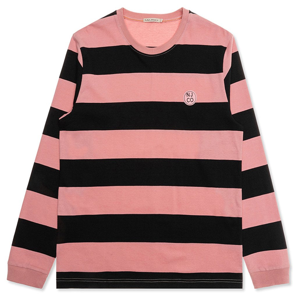 Rudi Block Stripe - Rose – Feature