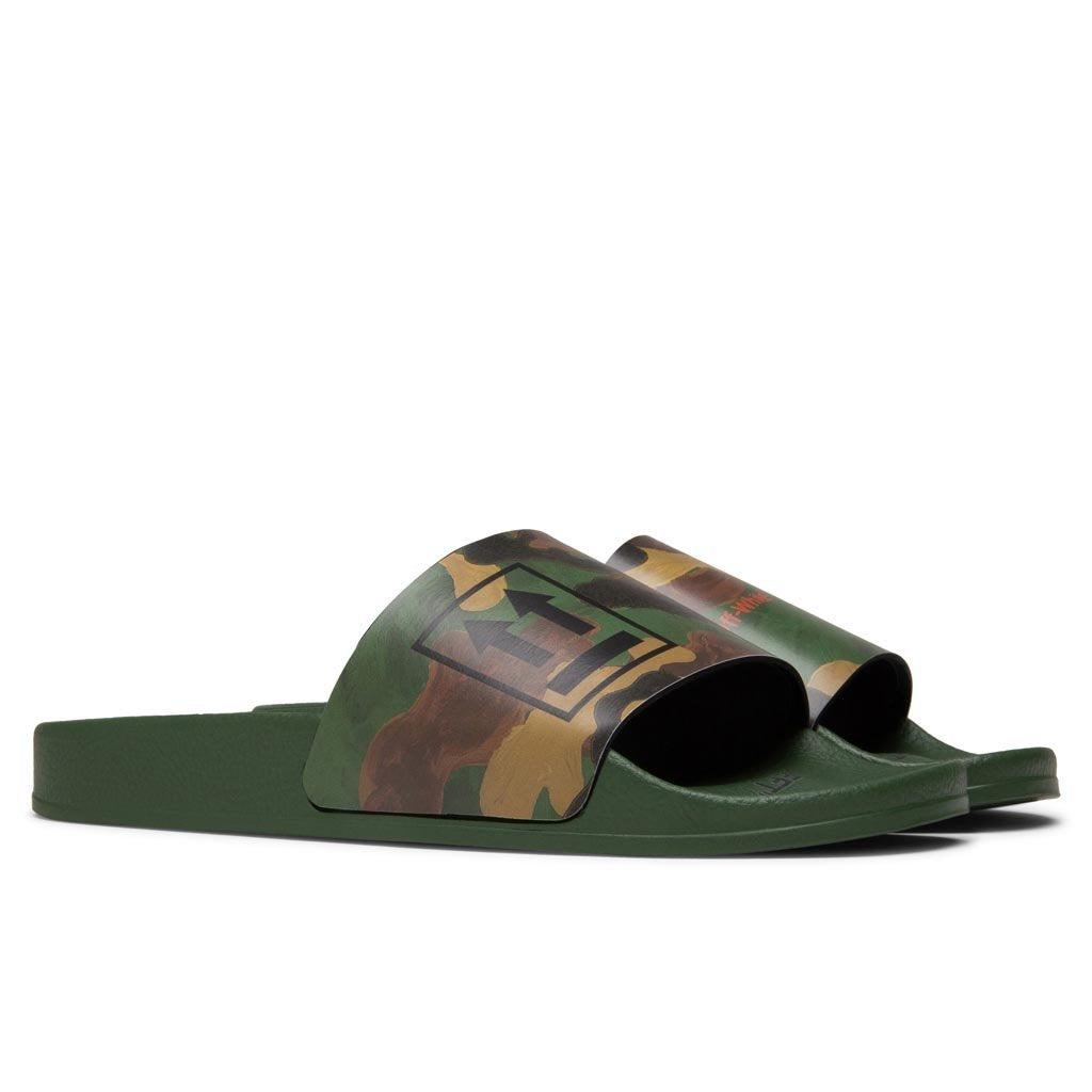 Double Arrow Slider - Military Green – Feature