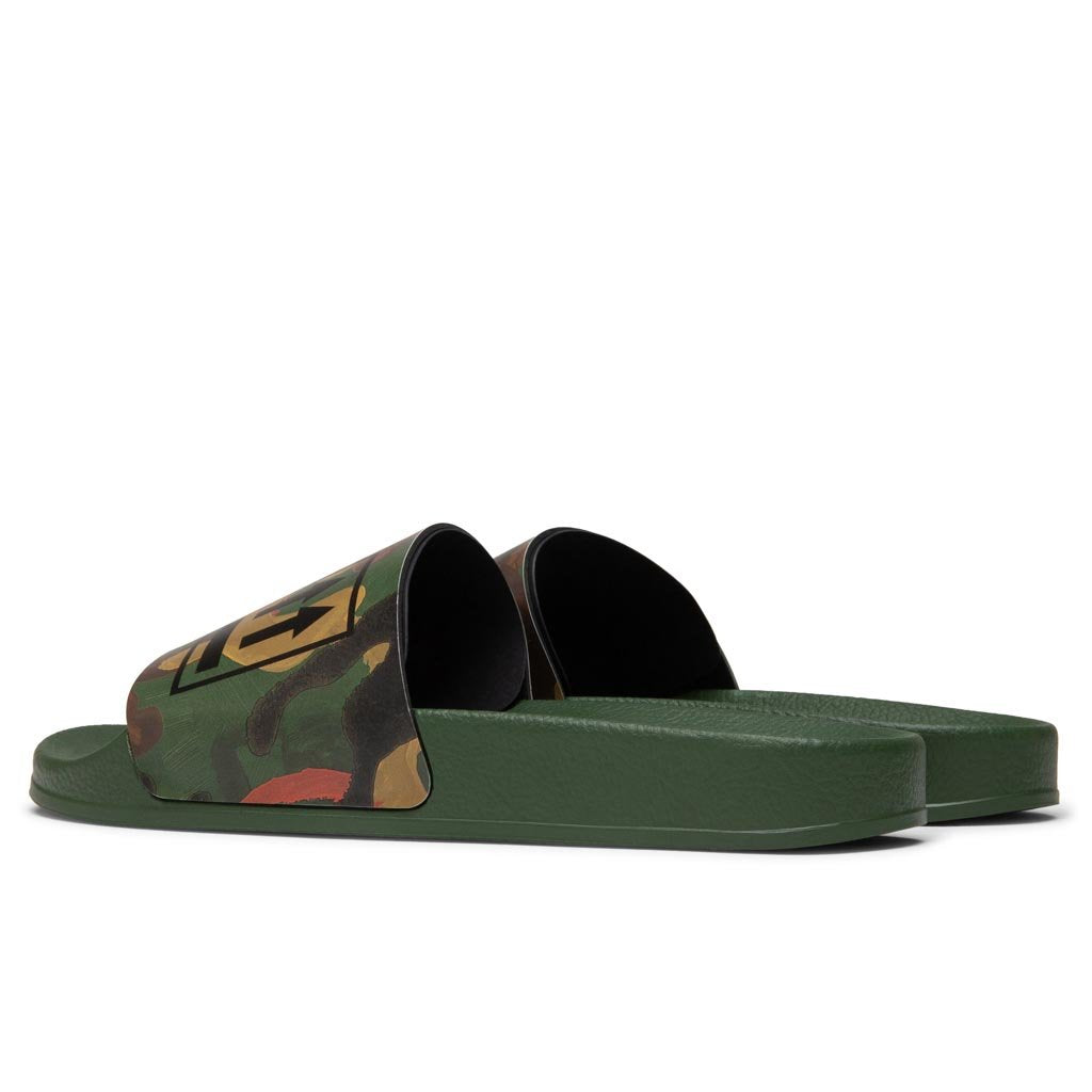 Double Arrow Slider - Military Green – Feature