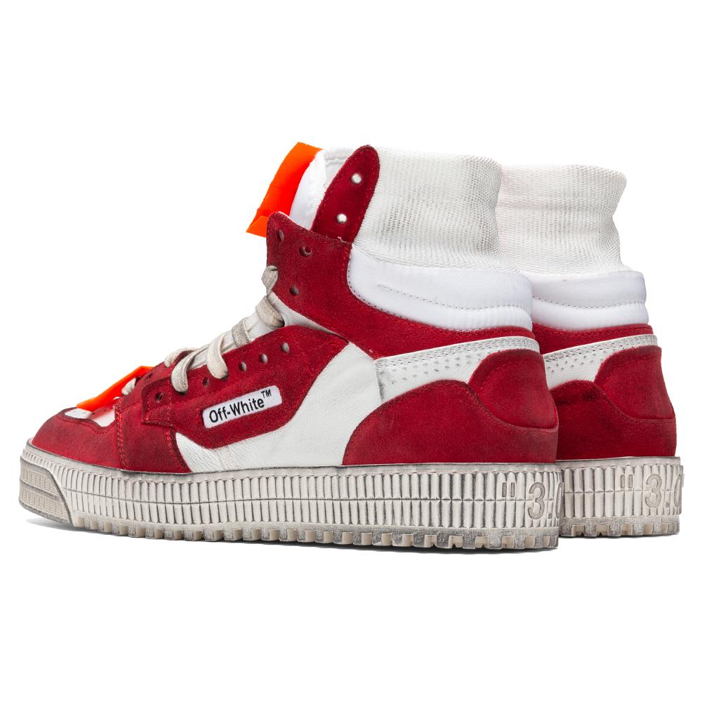 Off Court Sneaker - White/Red – Feature