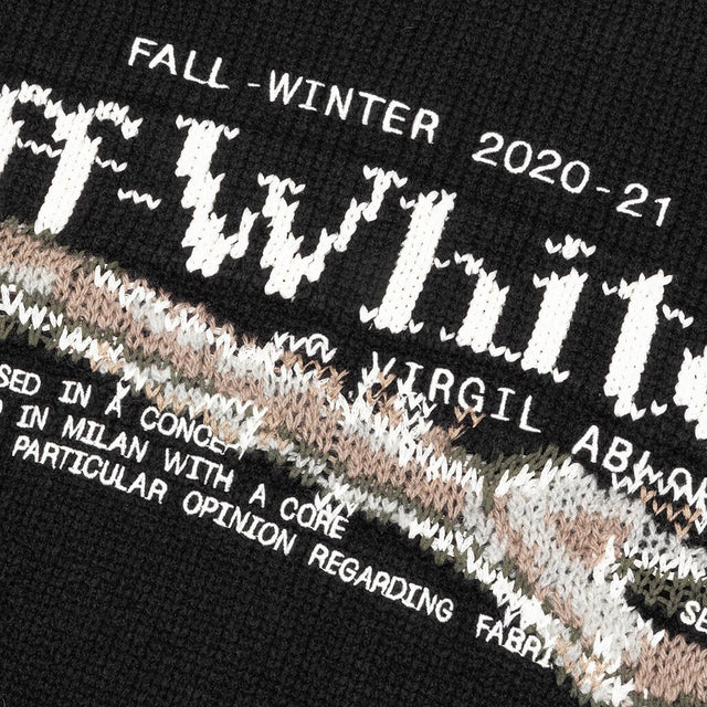 Pascal Tool Crewneck - Black/White – Feature