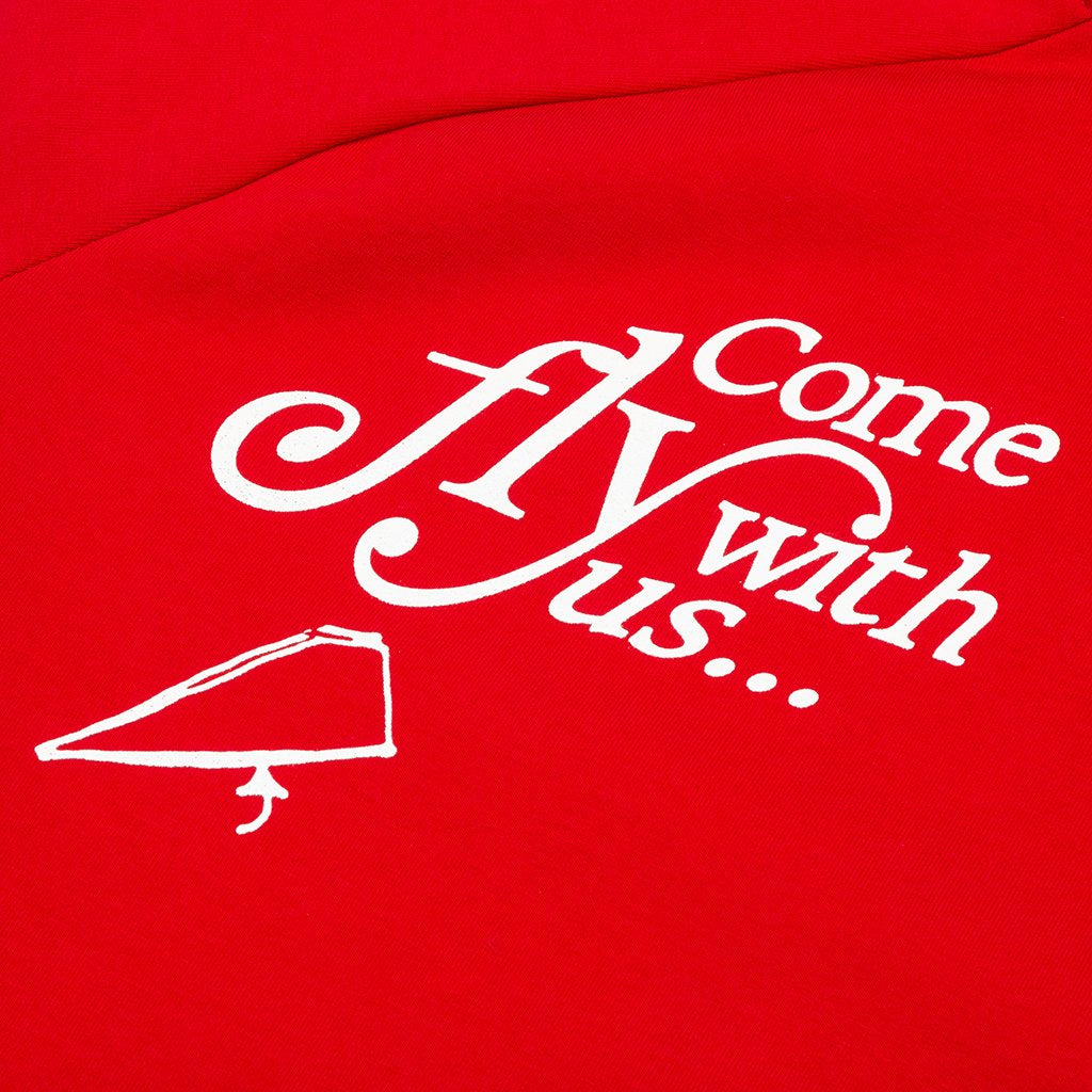 First Fold Hoodie - Red – Feature