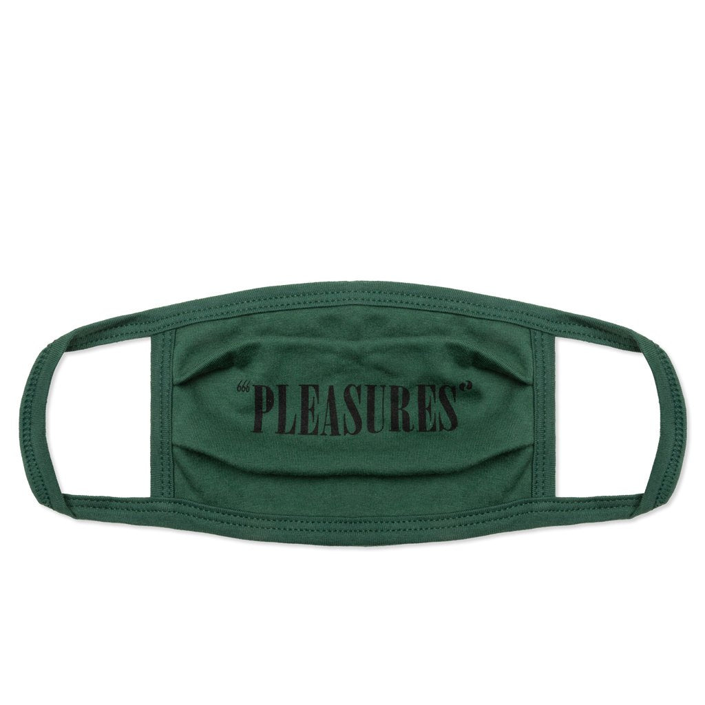Core Logo Face Mask - Olive – Feature