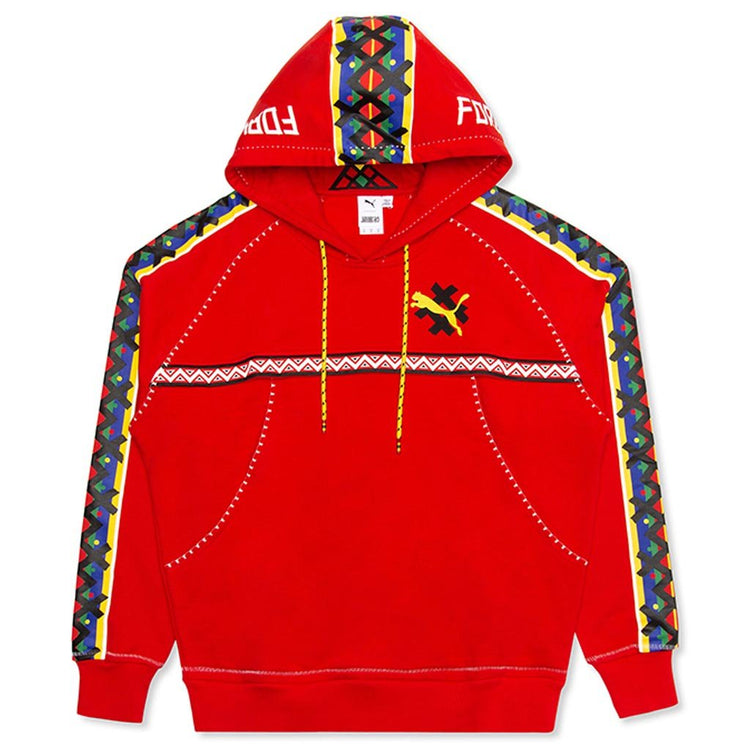 Puma x Jahnkoy Hoodie - High Risk Red – Feature
