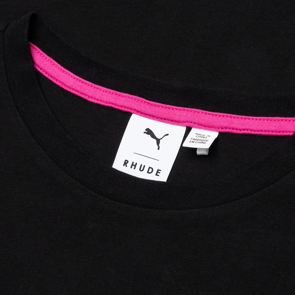 Puma x Rhude Graphic Tee - Black/Tan – Feature