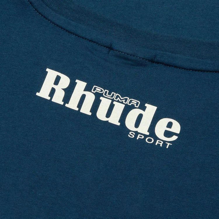 Puma x Rhude Graphic Tee - Blue Wing Teal – Feature