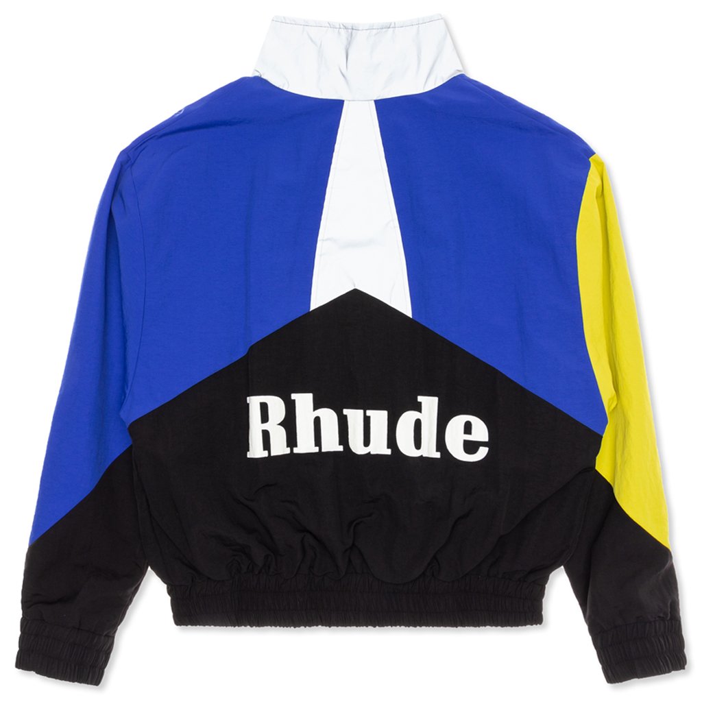 Flight Jacket - Blue/Black/Yellow – Feature