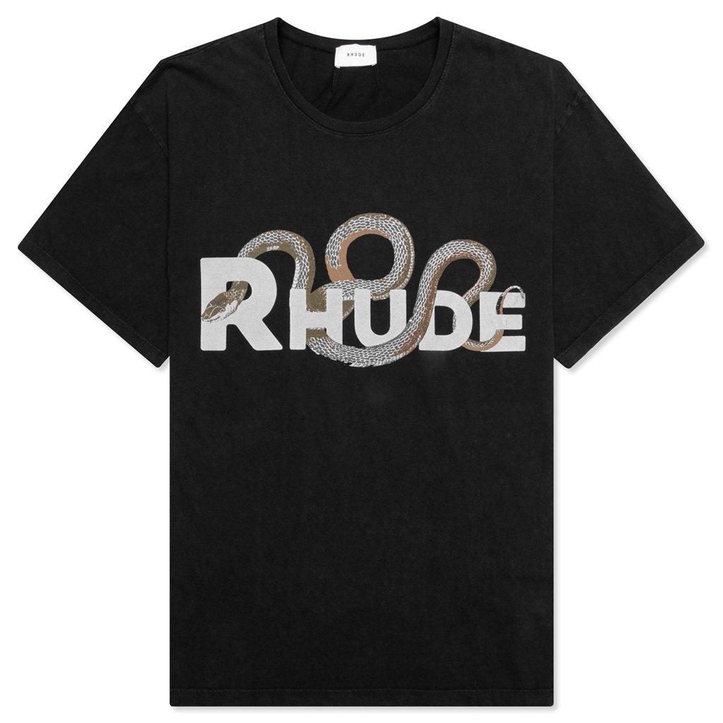 Snake Logo S/S Tee - Black – Feature