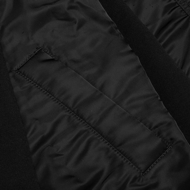 Sponge Sweat x MA-1 Hoodie - Black/Black – Feature