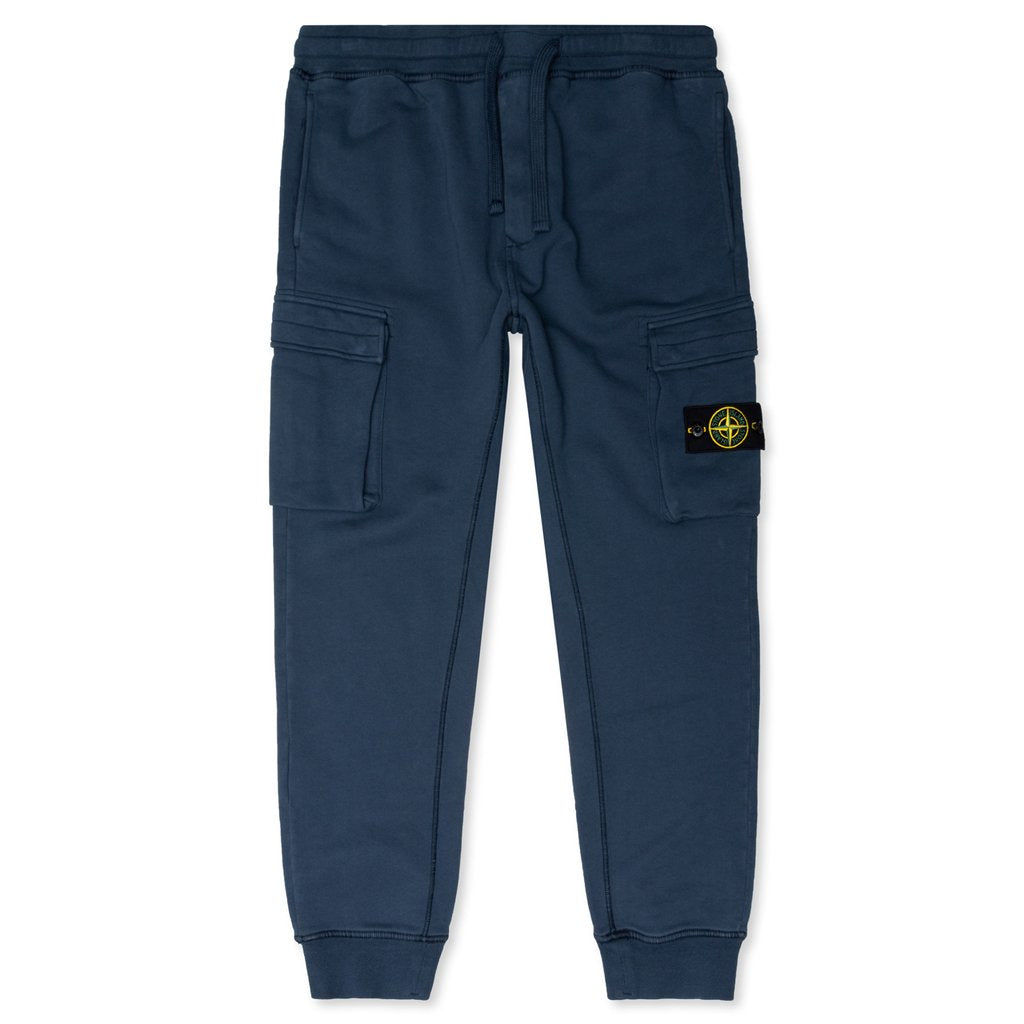 Cotton Fleece Pants - Marine Blue – Feature