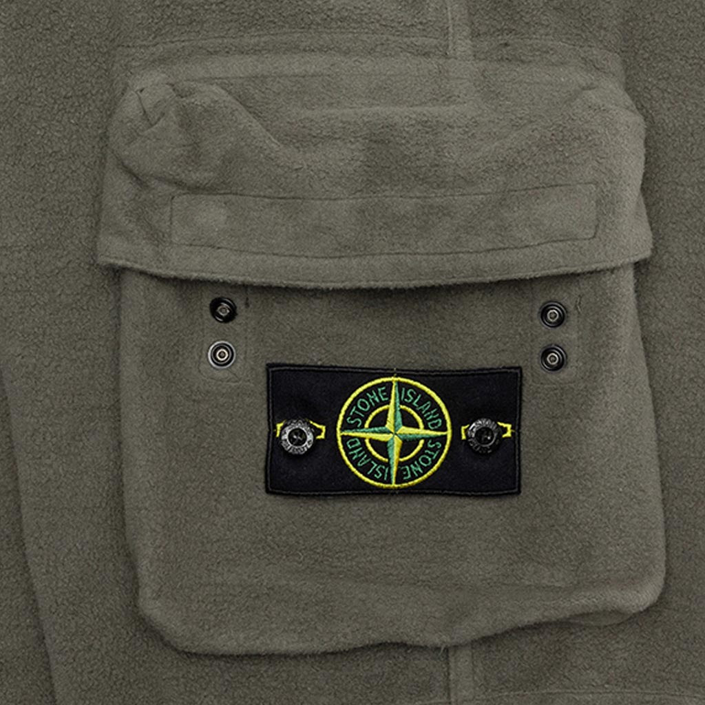 Nylon Fleece Cargo Trousers - Mud – Feature