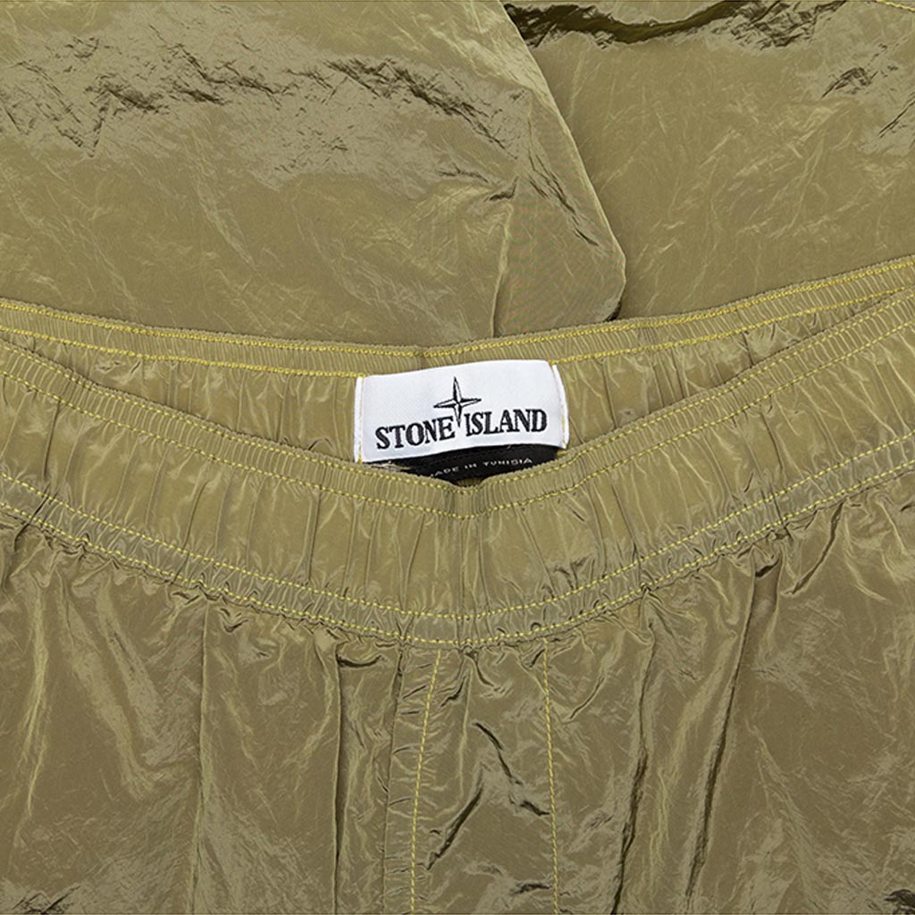 Nylon Metal Shorts - Dark Beige – Feature
