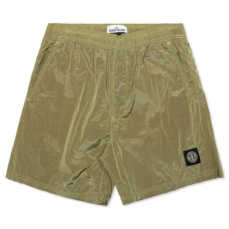 Nylon Metal Shorts - Dark Beige – Feature