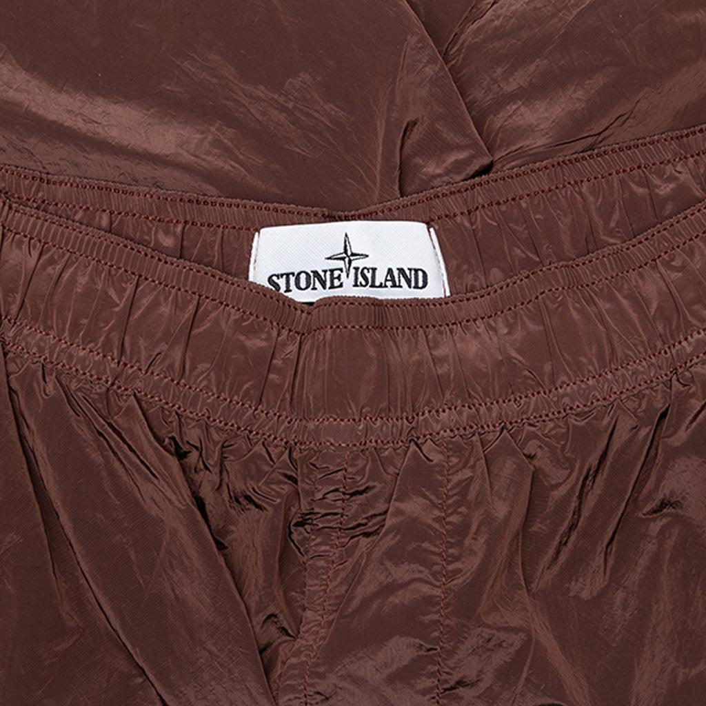 Nylon Metal Shorts - Mahogany – Feature