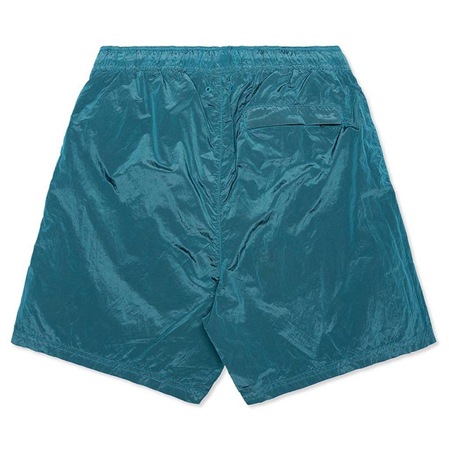 Nylon Metal Shorts - Turquoise – Feature
