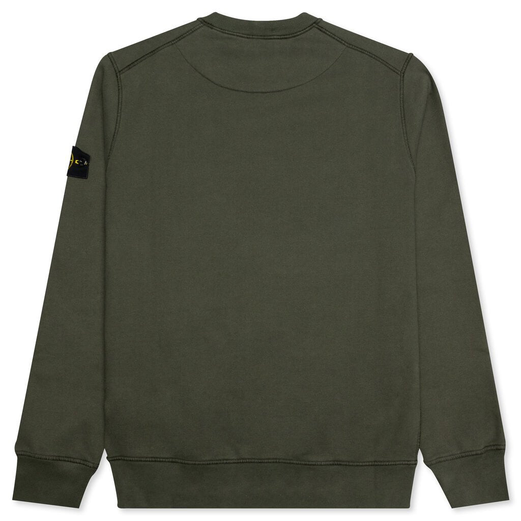 Ribbed Crewneck Sweatshirt - Musk – Feature