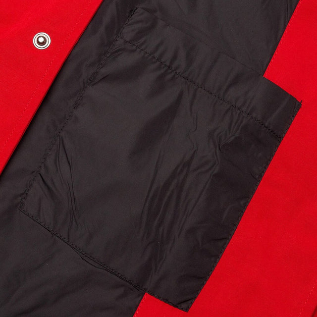 Classic Coach Jacket - Red – Feature