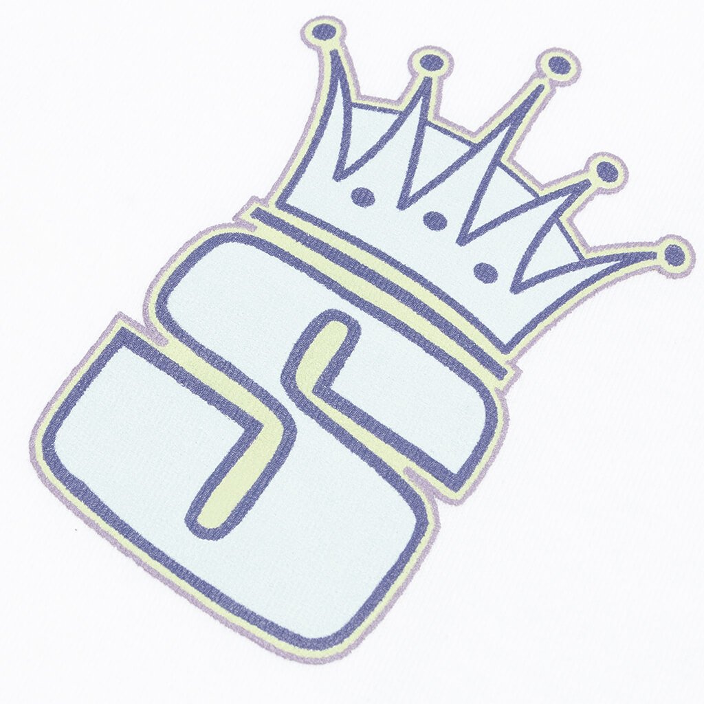 Crown L/S Tee - White – Feature