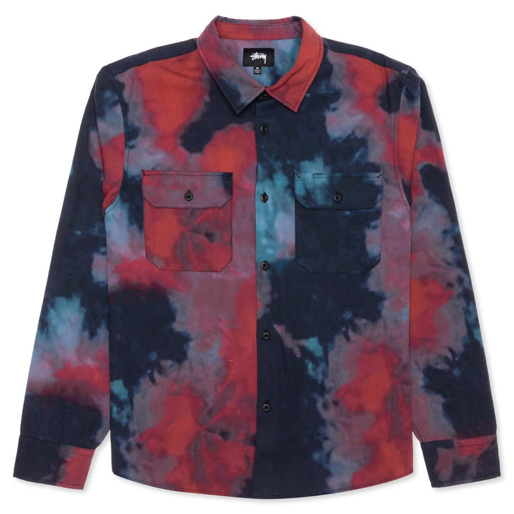 Dark Dye Work Shirt - Black – Feature