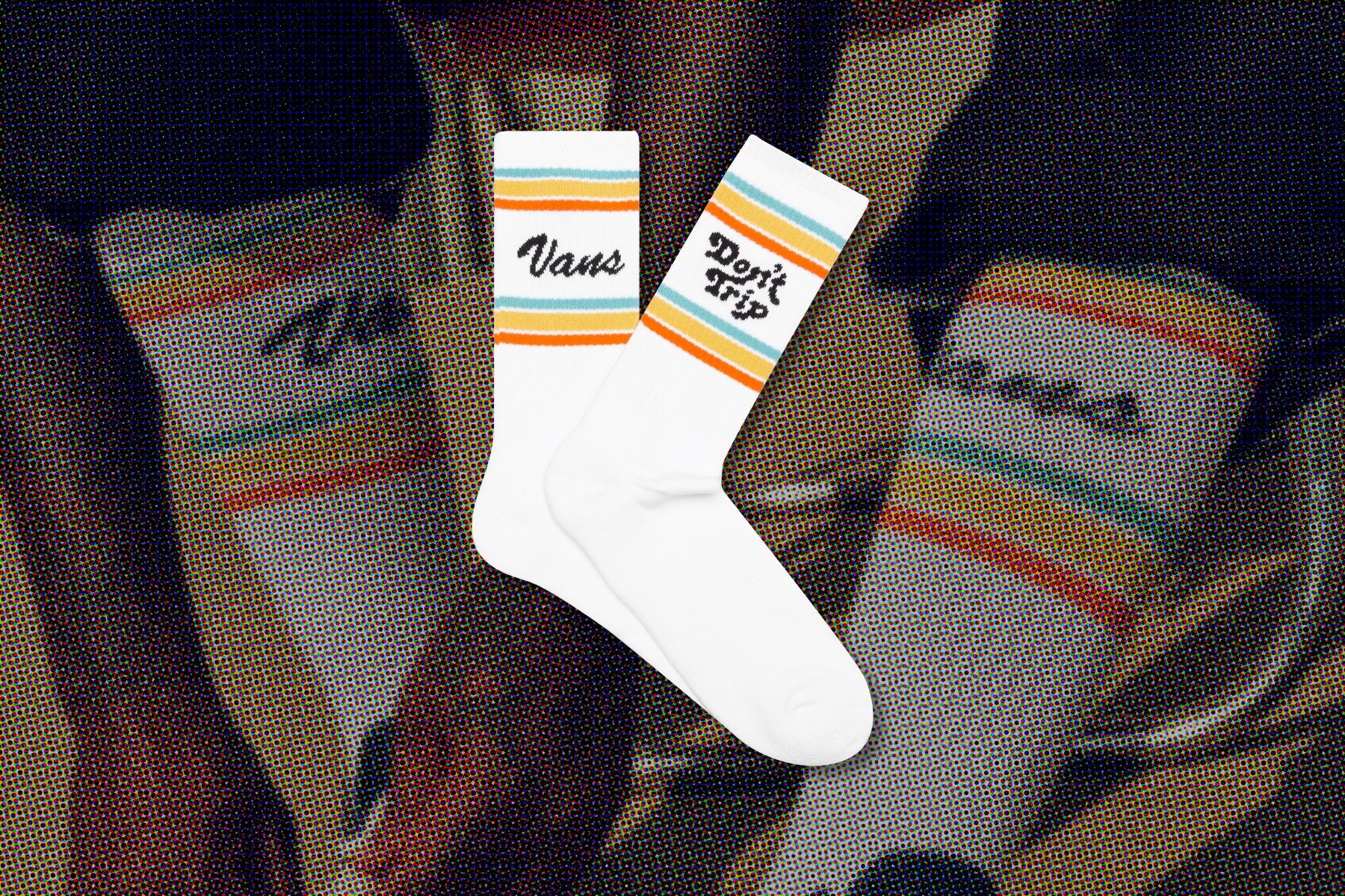 Vault x Free & Easy Socks - White – Feature