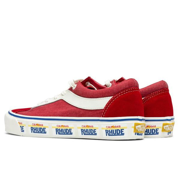 Vans x Rhude Bold Ni - Plate/Racing Red – Feature