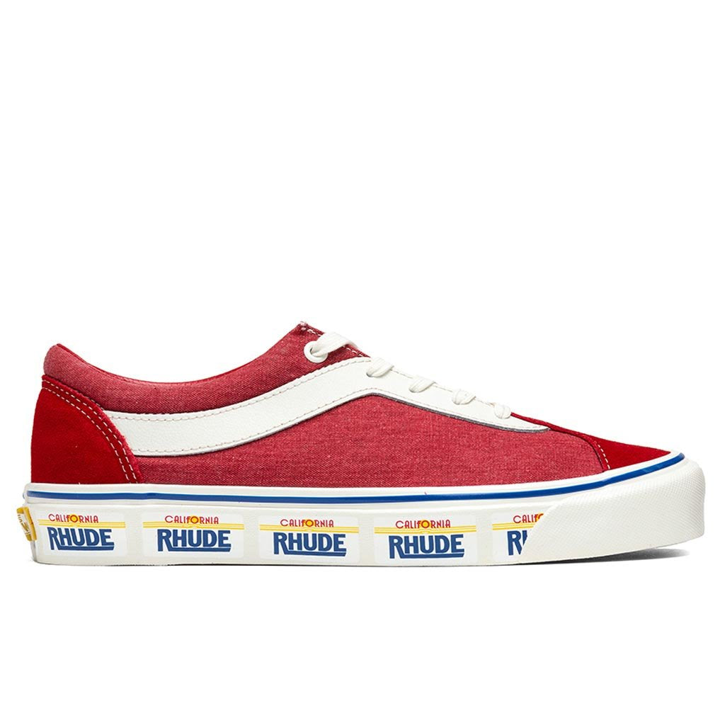 Vans x Rhude Bold Ni - Plate/Racing Red – Feature