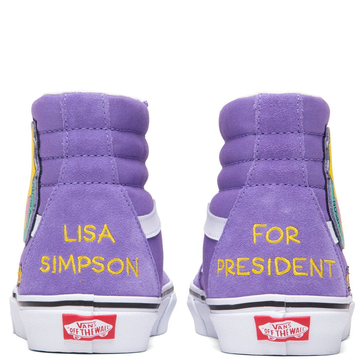 Vans x The Simpsons Sk8-Hi - Lisa 4 Prez – Feature