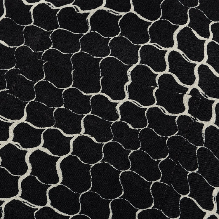 Free Edge Shirt S/S Lattice - Black – Feature