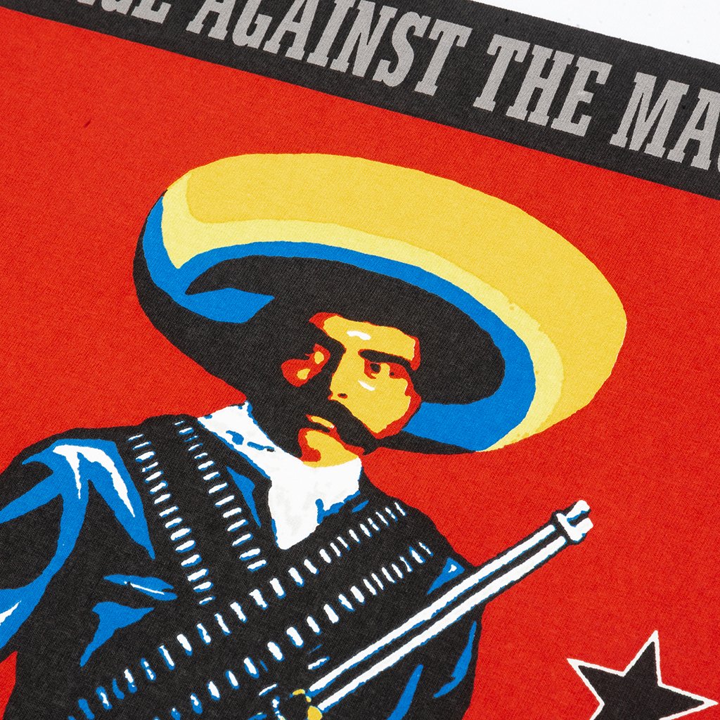 Rage Against The Machine Washed Heavyweight Crewneck T-Shirt Type-1 ...