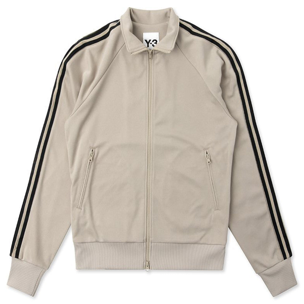 Mens 3 Stripe Track Jacket - Salty Champagne – Feature